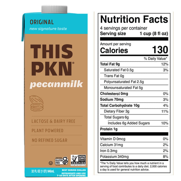 Original Pecan Milk | PKN Pecanmilk
